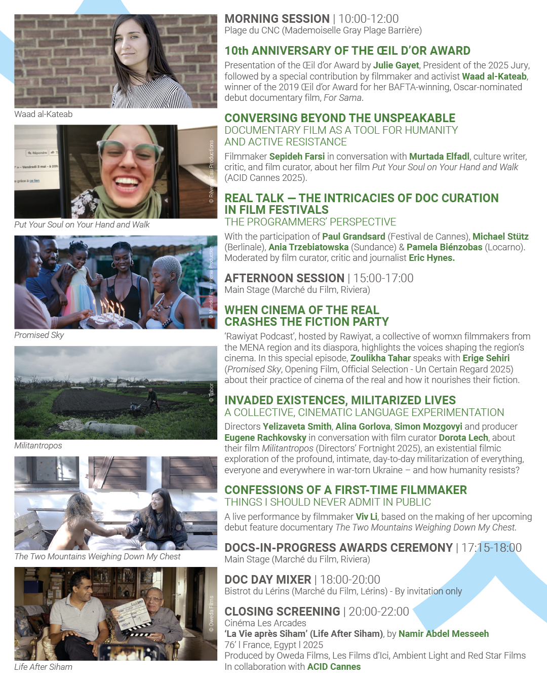 Cannes Docs: Doc Day | Marché du Film - Festival de Cannes